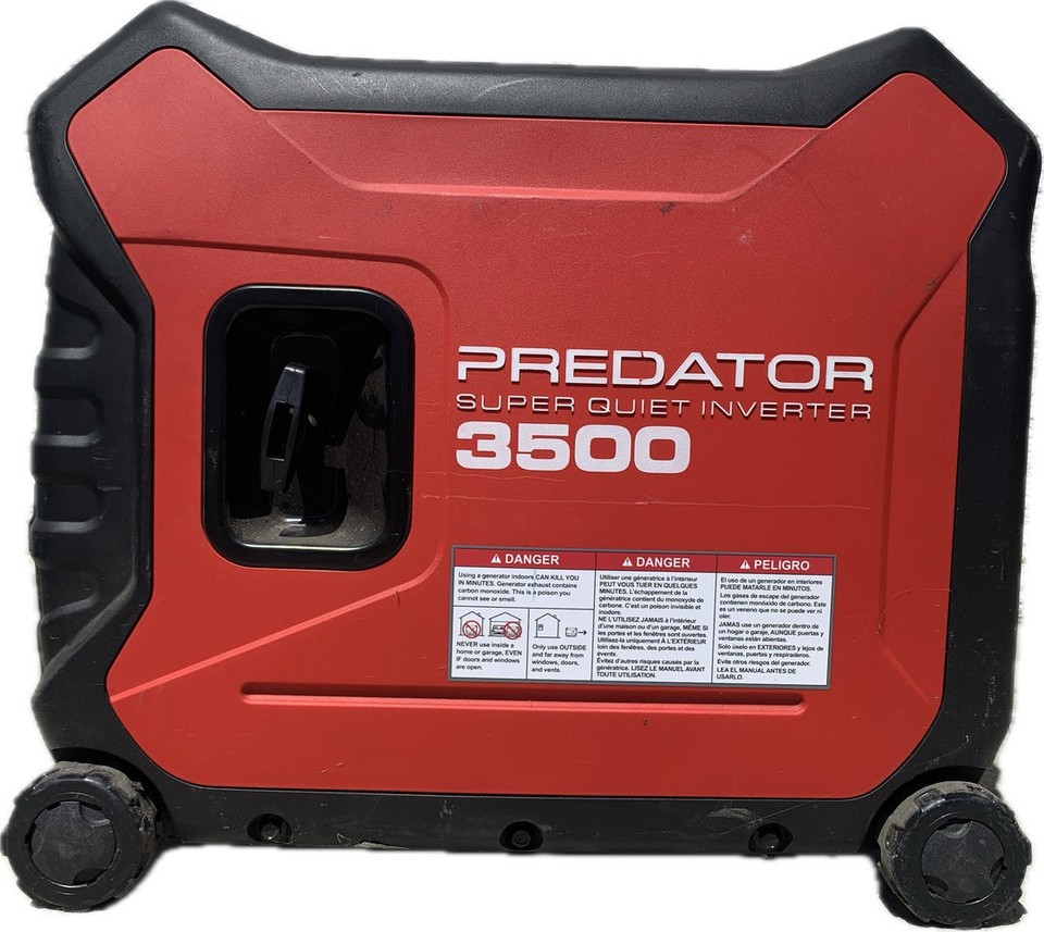 PREDATOR® 3500 Watt Super Quiet Inverter Generator | eBay