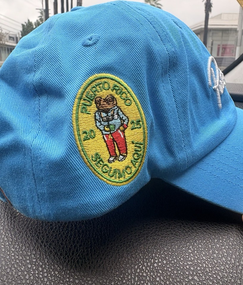Bad Bunny DTmF Puerto Rico Residency - Limited Edition Hat Blue- Brand ...