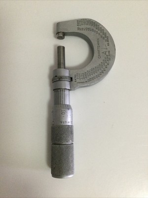 Micrometers - Craftsman Micrometer