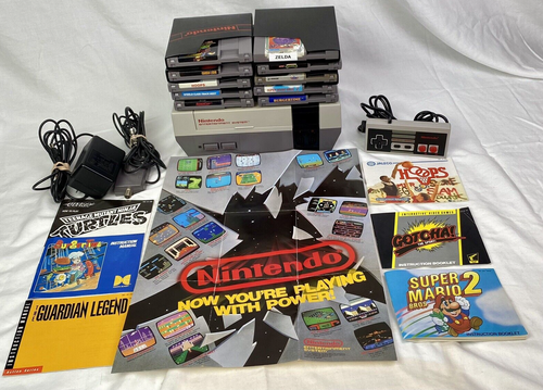 Nintendo Console Bundle Vintage Works Perfect!!!!! | eBay