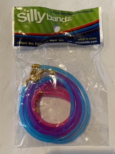 Brand New Silly Bandz Necklaces Blue Pink & Purple | eBay