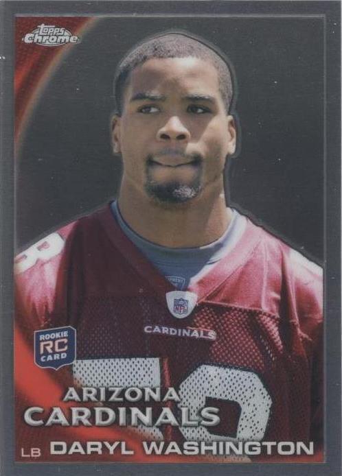 2010 Topps Chrome - Daryl Washington #C117 (RC) for sale online | eBay