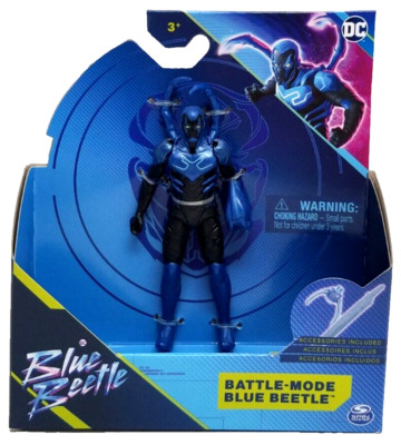 Blue Beetle Battle Mode Action Figure 1:16 scale DC Comics NEW | eBay