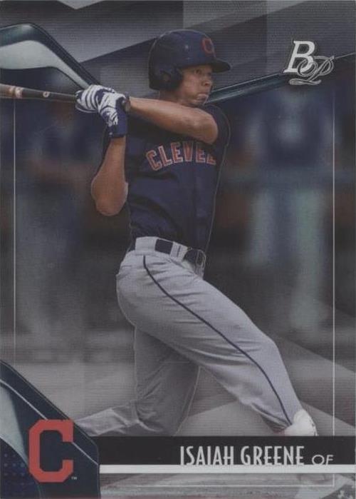 2021 Bowman Platinum - Top Prospects Isaiah Greene #TOP-49 (RC) for ...