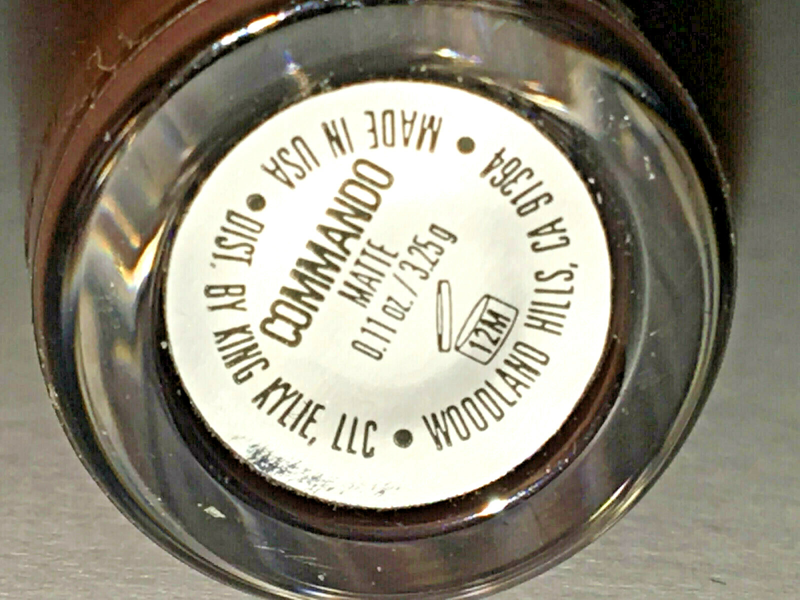 KYLIE JENNER COSMETICS Commando LIQUID LIPSTICK SINGLE Matte LIP GLOSS ...