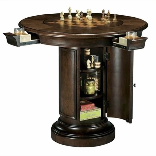 Howard Miller Ithaca Pub Game Table With Storage 699010 for sale online ...