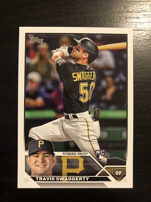 Travis Swaggerty 2023 Topps Rookie Card #67 Pittsburgh Pirates RC | eBay