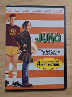 JUNO (DVD, 2008) Ellen Page, Jennifer Garner, Jason Bateman. New/Sealed ...