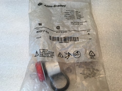 1 - Allen Bradley 800FP-P4 Red Pilot Light....NEW | eBay