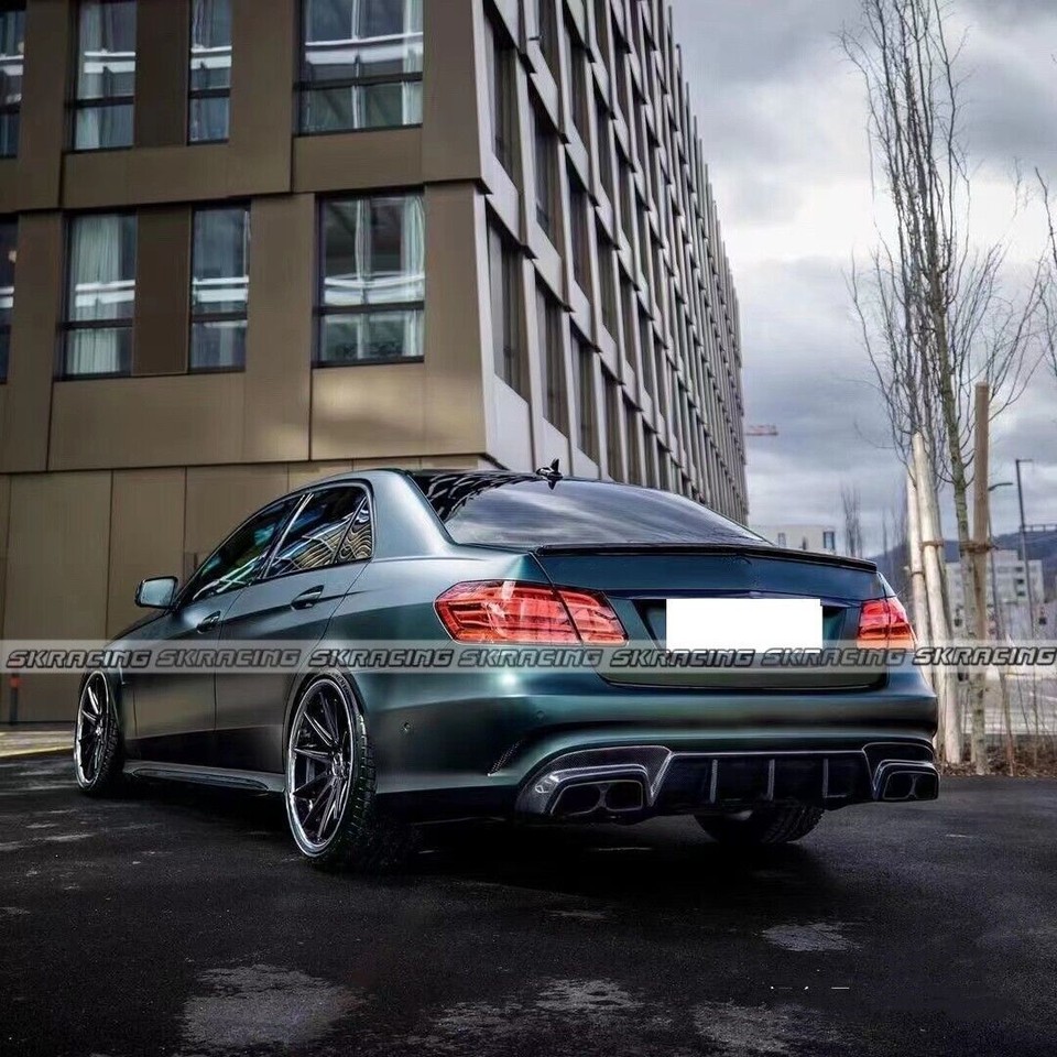 Carbon Fiber Rear Bumper Diffuser For Mercedes Benz E Class W212 E63 ...
