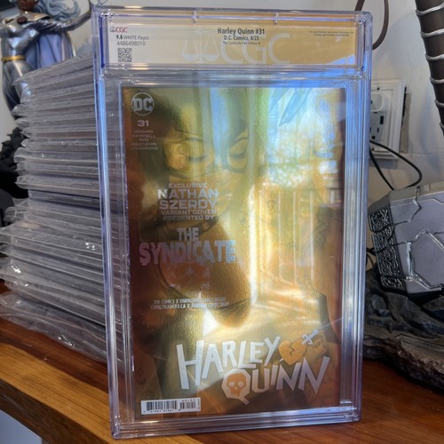 Harley Quinn #31 Foil Virgin B Variant CGC SS 9.8 Nathan Szerdy ...