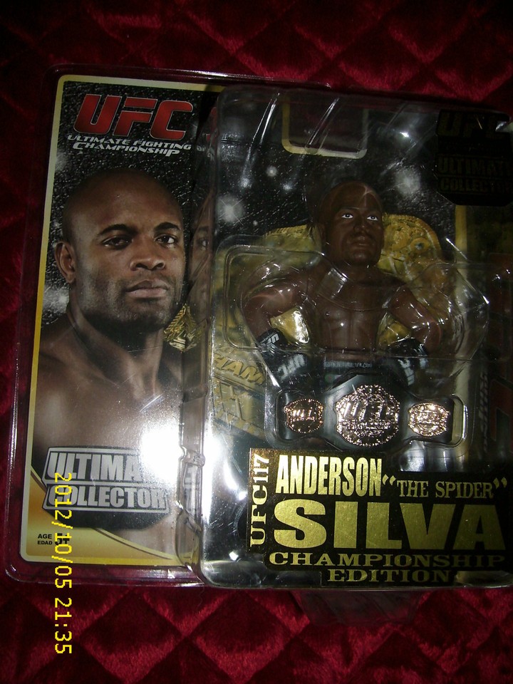 UFC 117 ANDERSON " THE SPIDER " SILVA CHAMPIONSHIP EDITION | eBay