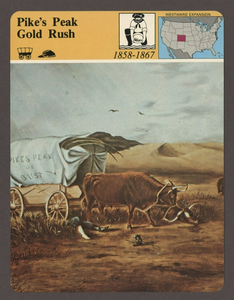 Pikes Peak Gold Rush Library Of Congress | On This Day In 1848, James