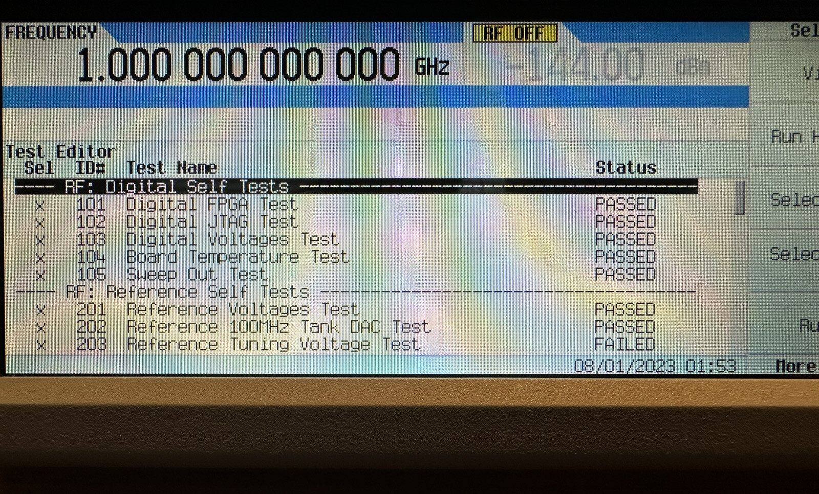 Générateur de signal analogique Keysight N5171B EXG 9 kHz-1 GHz opt 099 ...