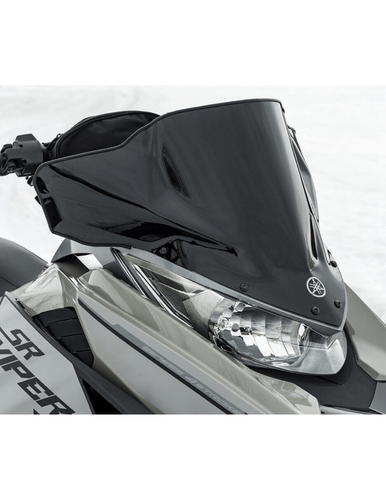 YAMAHA SIDEWINDER SR VIPER SNOWMOBILE SPORT LOW BLACK WINDSHIELD SMA ...