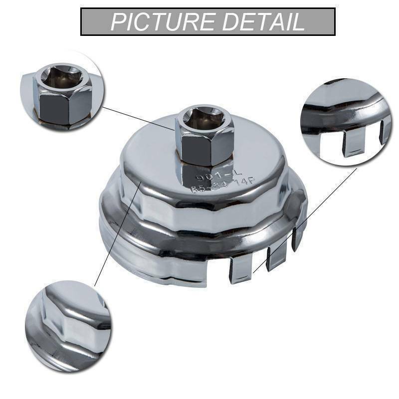 Steel-Oil Filter Cap Wrench Remover Housing Cup Tool for Toyota Lexus 2 ...