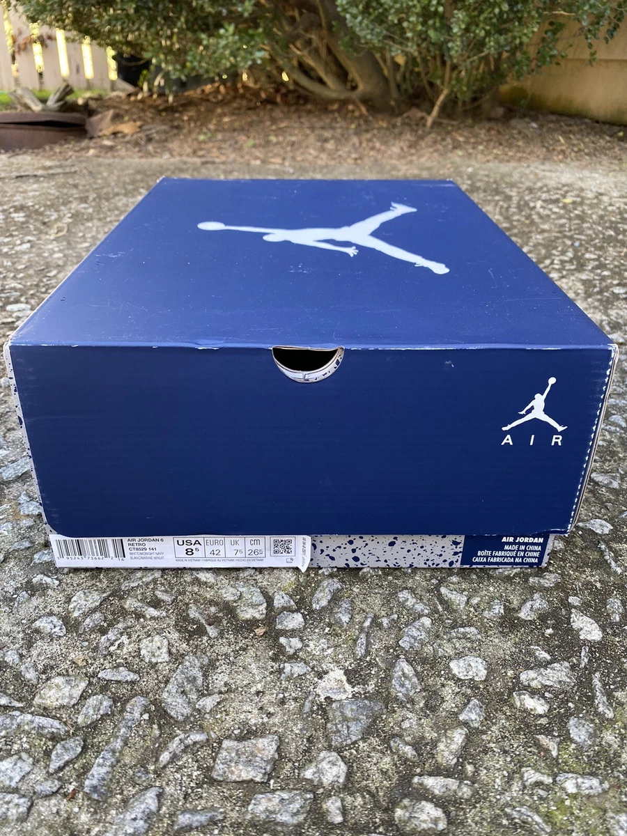 Jordan Box Size 6