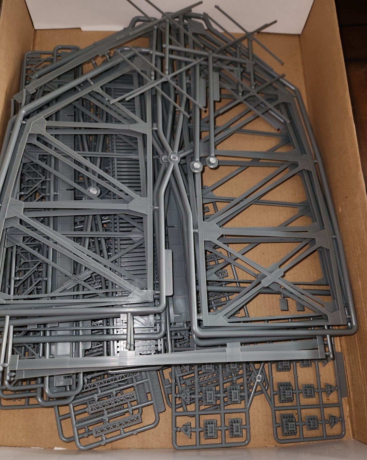 Walthers # 4521 Arched Pratt Truss Railroad Bridge Kit HO MIB for sale ...