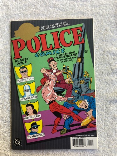 Millennium Edition Police Comics #1 (Sep 2000, DC) | eBay