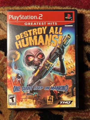 Destroy All Humans (Greatest Hits Edition) Playstation 2 PS2 Video Game ...