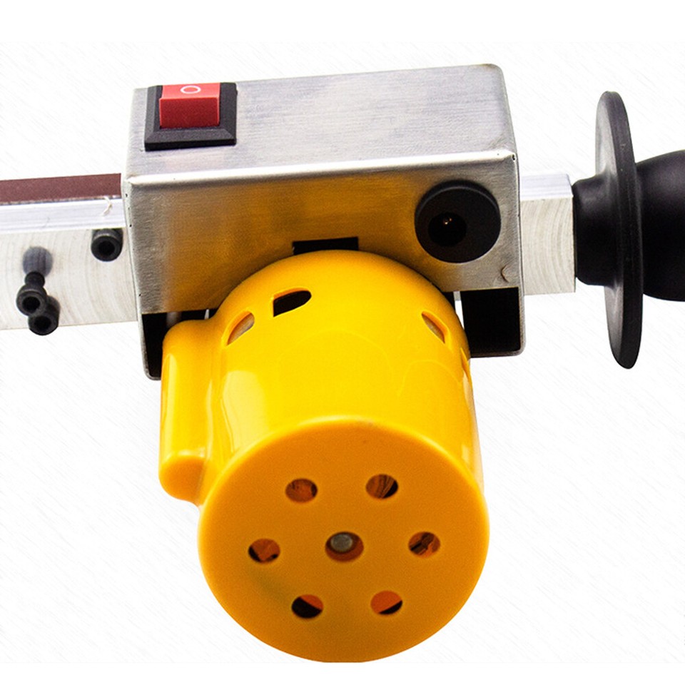 Hand-held Mini Belt Machine Electric Mini Grinder Belt Sander Home DIY ...