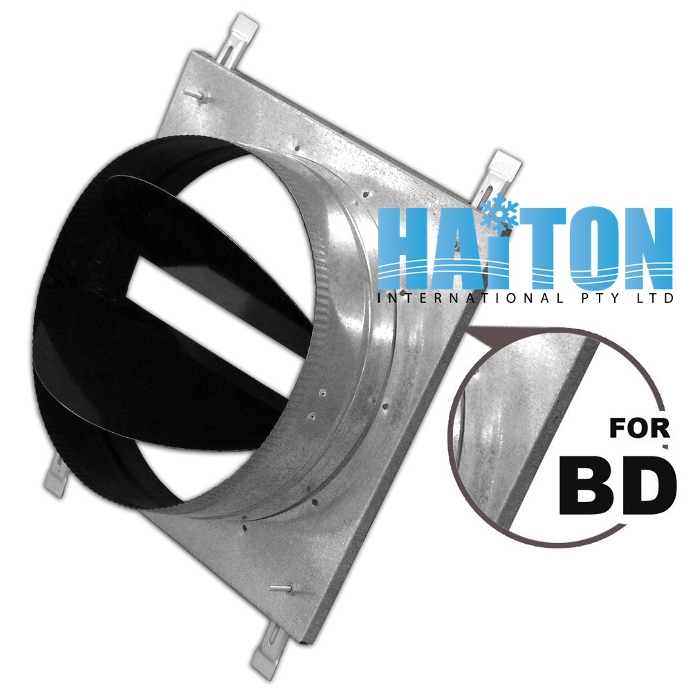 NECK ADAPTER FOR DUCT SQUARE CELILING AIR DIFFUSER Model: NA-BD-Y ...