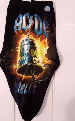 Rock THEMED Socks UK 5/9 ( AC/DC, JUDAS PRIEST, IRON MAIDEN ,MOTORHEAD ...