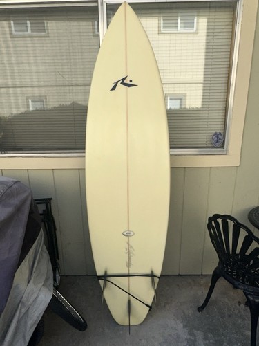 RUSTY CLASSIC Thruster Surfboard 7"x 21.25" x 2.825" hand shaped by a legend | eBay