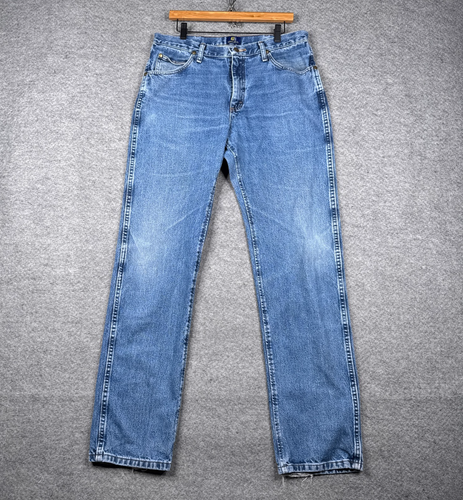 Wrangler Jeans Mens 34x36 (Fits 34x34) Blue Denim 1047MWZDS 47MWZ ...