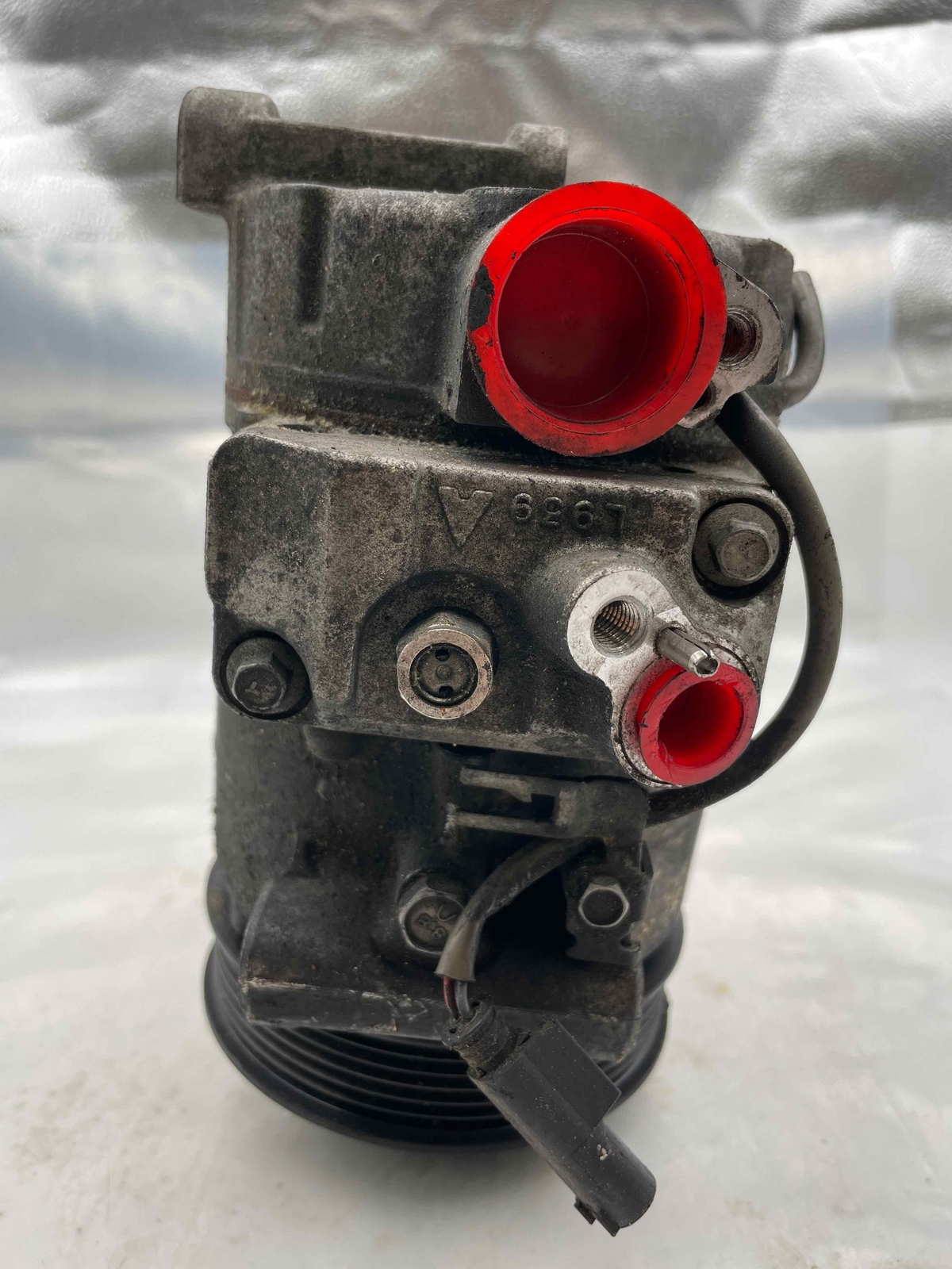 2012 MERCEDES E350 SEDAN GASOLINE A/C AIR CONDITIONING COMPRESSOR OEM ...