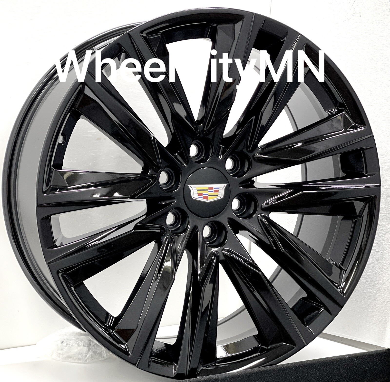 22" gloss black 2023 Cadillac Escalade Platinum OE replica 84460120 ...