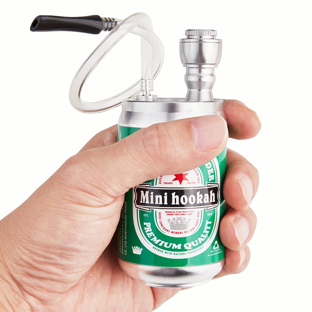 Bubble Cigarette Silicone Bongs 4.5-Inch Mini Metal Bong – Small Water ...