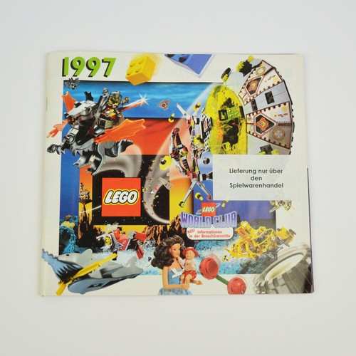 LEGO Catalog 1997 - Brochure 60 Sides - Vintage - Booklet | eBay