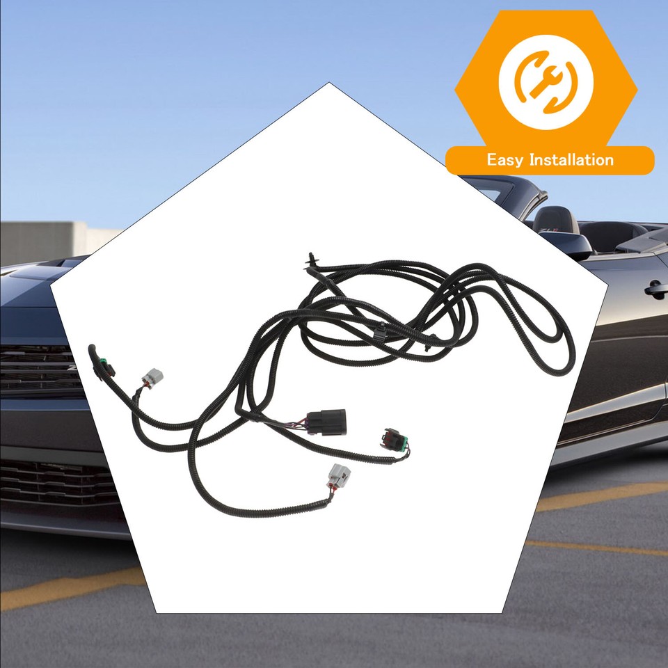 Fog Light Lamp Wire Harness Cable for 2010-2013 Chevrolet Camaro ...