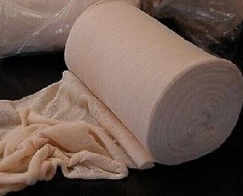 100% Cotton Stockinette Roll 800g Ideal for Cleaning and Car Polishing ...