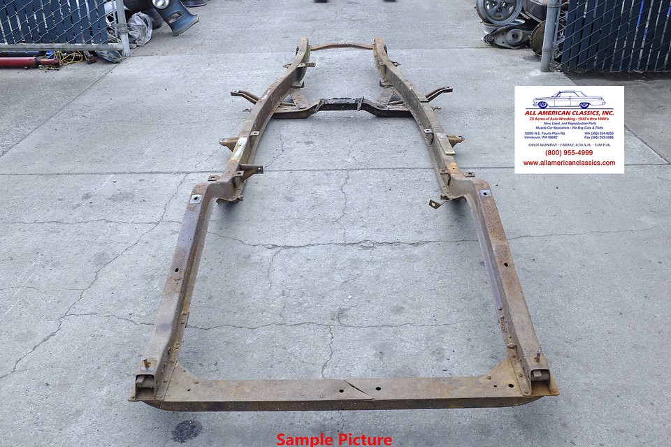 1953 1954 CHEVROLET FRAME, Straight, Solid & Rust Free | eBay