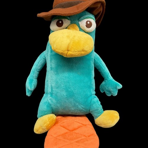 Disney Store Secret Agent Perry Phineas & Ferb's The Platypus Plush ...