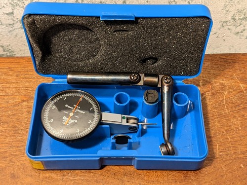 BROWN & SHARPE .00005 Inch DIAL INDICATOR - MOORE TOOLS DOG LEG ...