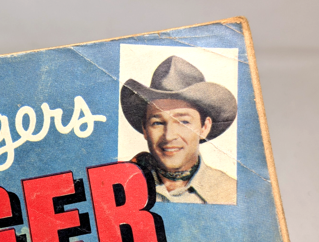 Vintage 1951 Dell Roy Rogers Trigger #329 Western Cowboy Palomino Horse ...
