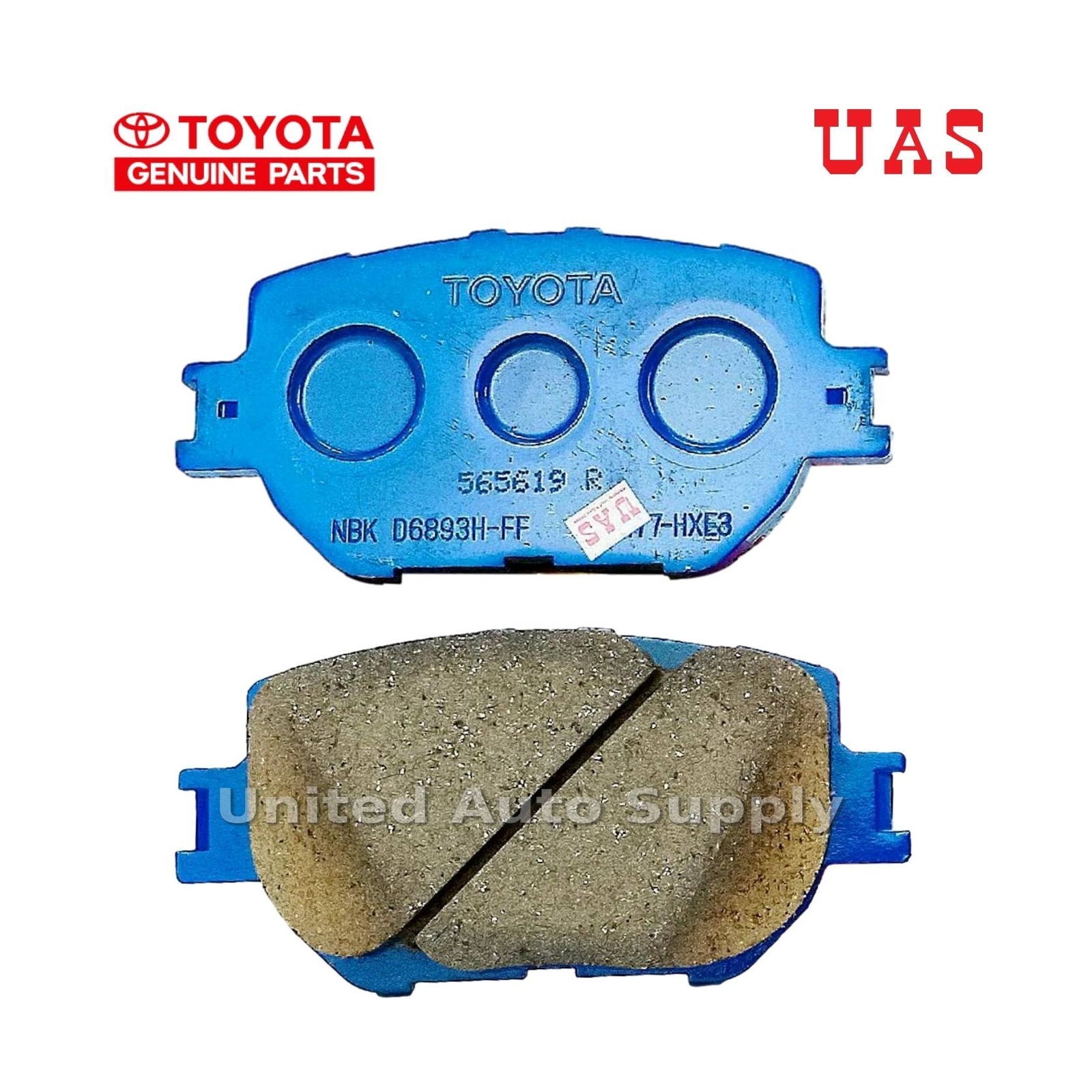 0446530330 Genuine TOYOTA Pad Kit Disc Brake Front 04465-30330 for sale ...