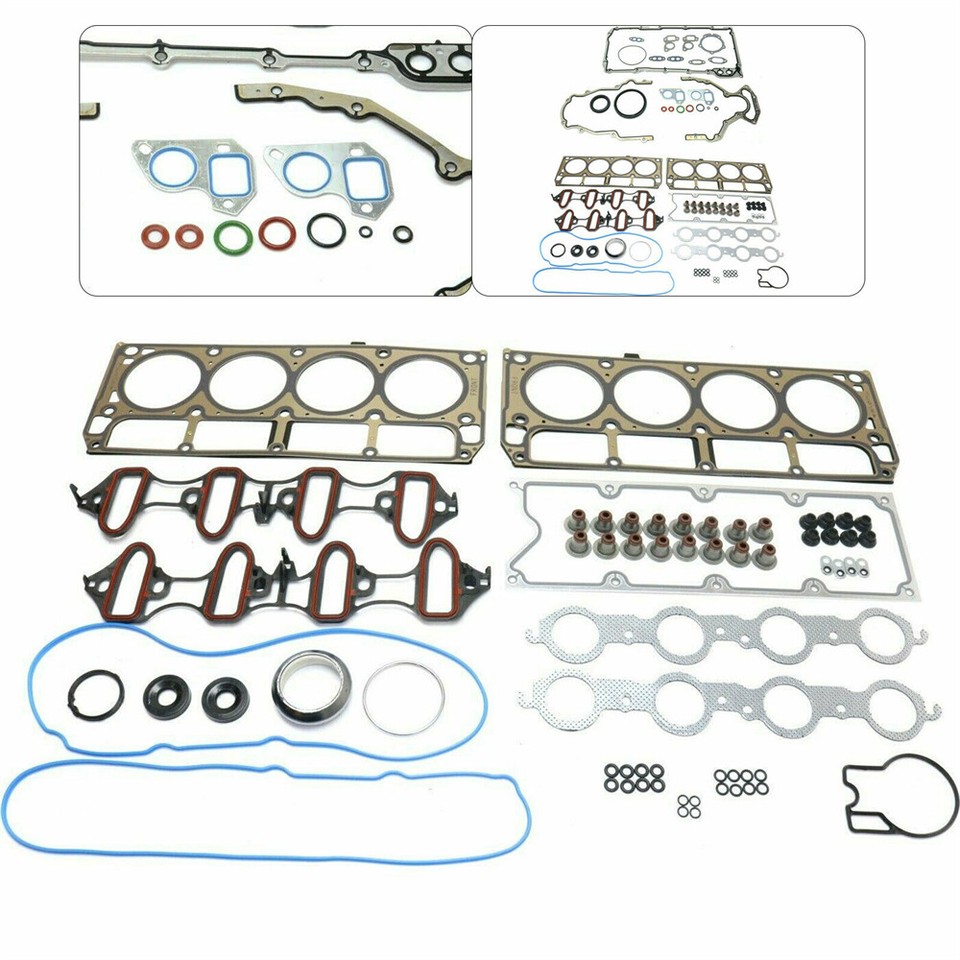 Full Engine Gasket Set Kit For Chevrolet Express 1500 LT LS 5.3L 4.8L ...