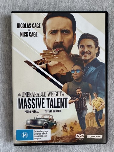 The Unbearable Weight Of Massive Talent DVD 2022 Cage Pedro Pascal New ...