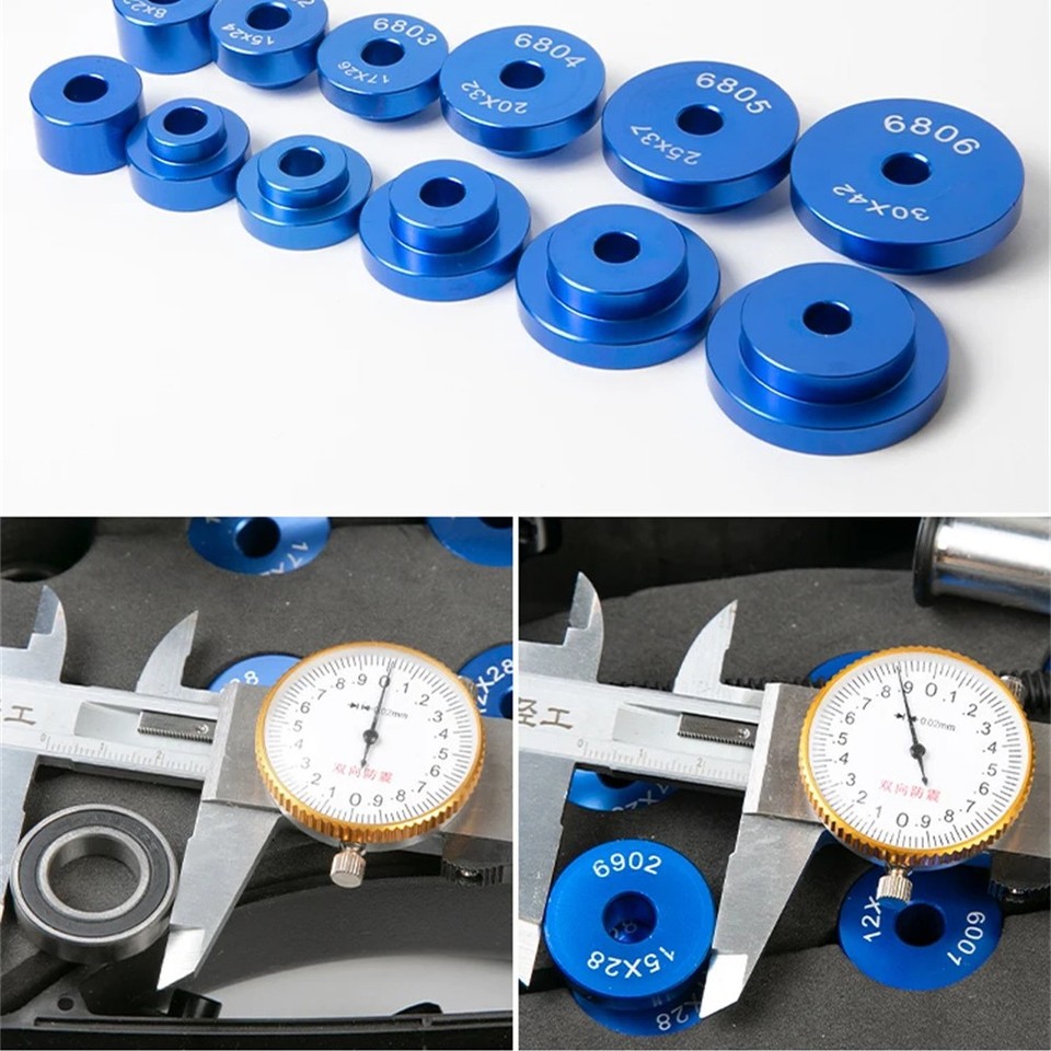 MTB Bike Bearing Press Kit Bottom Bracket Bicycle Hub&BB Axis Installer ...