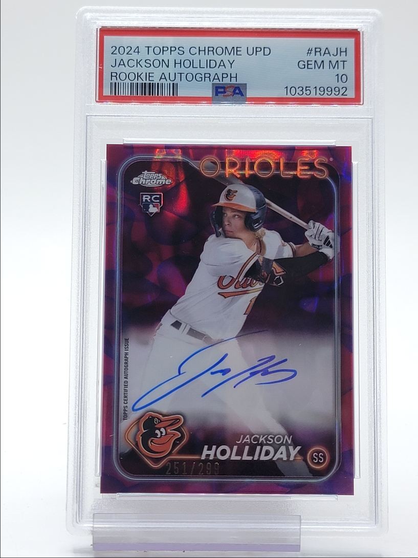 Most Watched 2024 MLB Rookie Cards