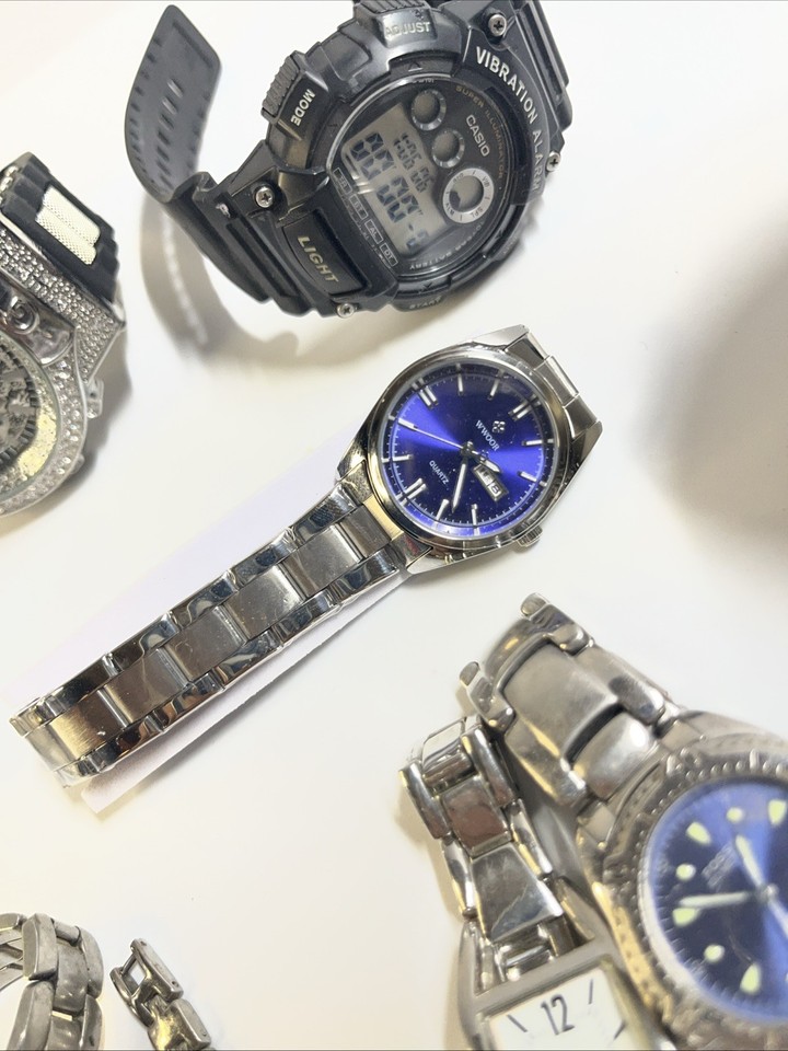 Mix Vintage/ Modern Watch Lot 15-Men’s & Women’s Watches, Casio ...
