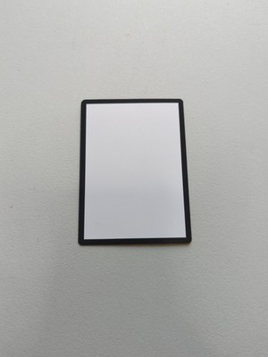MTG Blank MISPRINT Error Filler Card White Front Black Border MTG Back ...