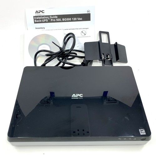 APC BG500 Li-Ion Back-UPS Pro 500 Battery Backup 4 Outlets *NO BATTERY ...