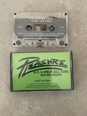 Pleasure Live PA Tape - DC’S Only All Girl Go Go Band | eBay