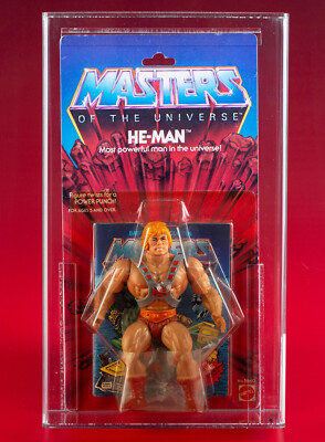 Masters of the Universe MOTU US 8 Back He-Man AFA80 Testmarket First ...