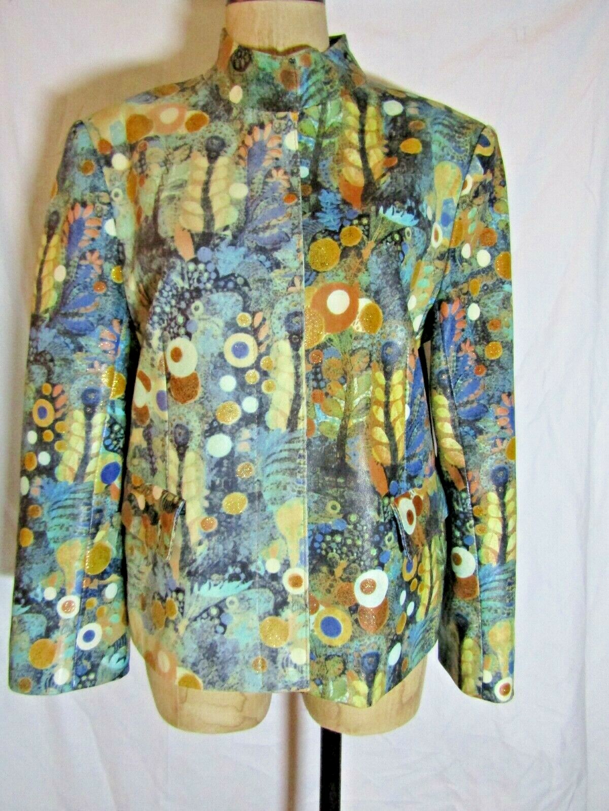 Vintage BART by Sibylle Lyn Leather Jacket size Small - Gem